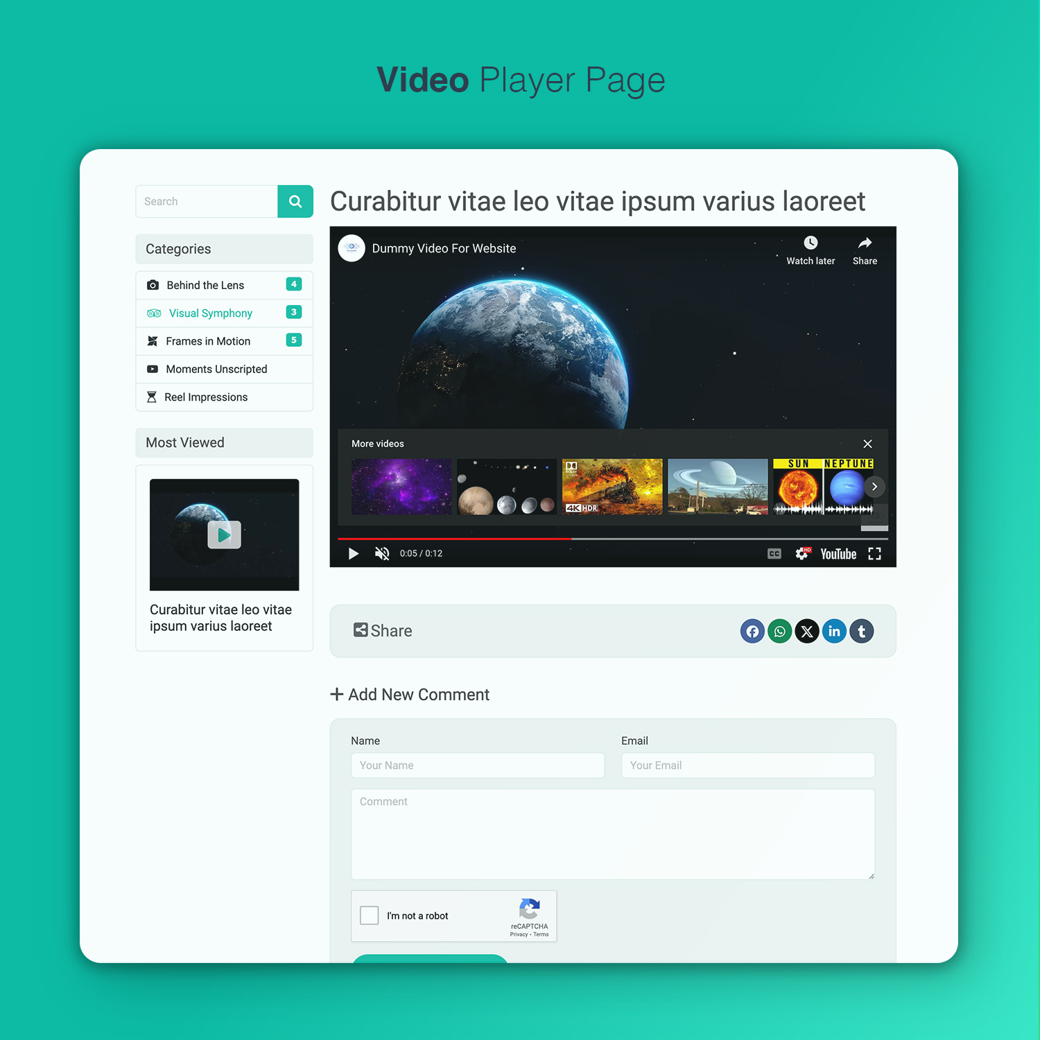 SmartEnd CMS - Laravel Admin Dashboard with Frontend and Restful API by smart4ds